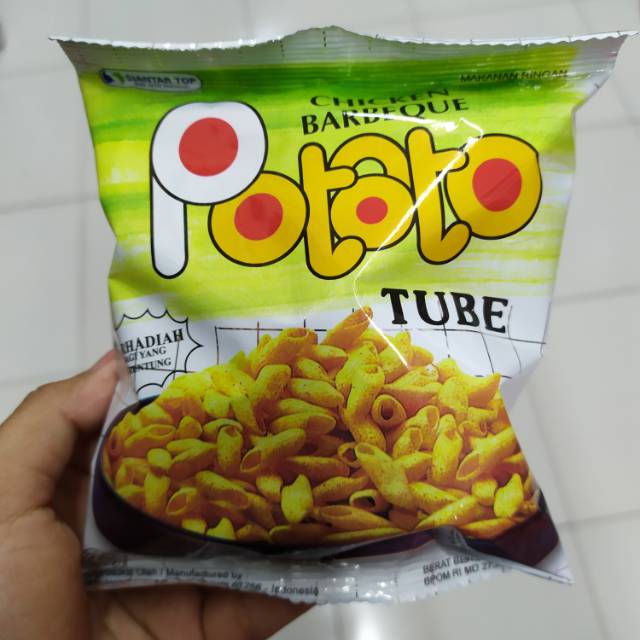 Jual Potato Tube Chicken Barbeque Snack Jadul | Shopee Indonesia
