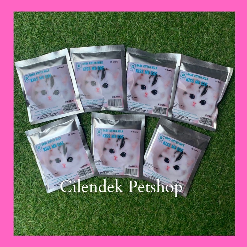 Jual Susu kucing kiss me cat bubuk kemasan 35 gram - baby kitten milk ...