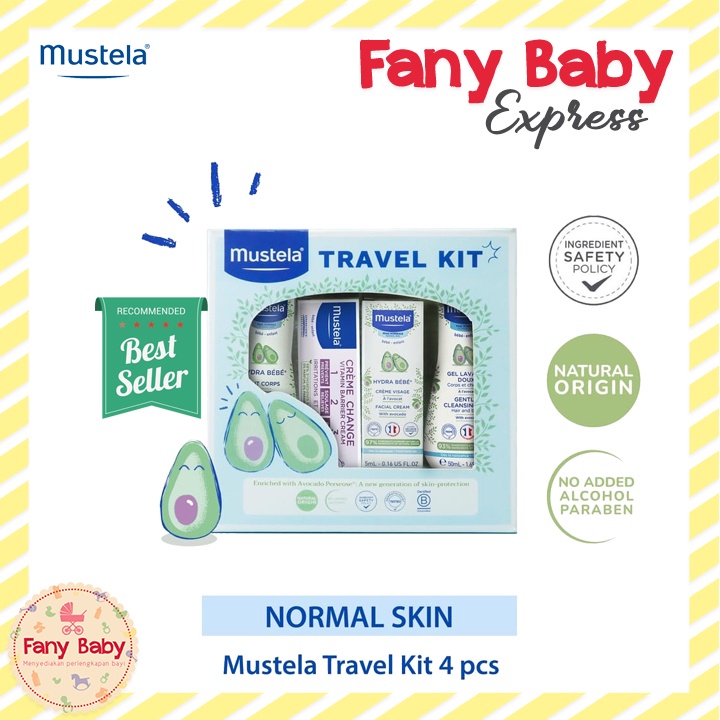 Jual MUSTELA TRAVEL KIT (4PCS) // BEST SELLER - ORIGINAL STARTER KIT ...