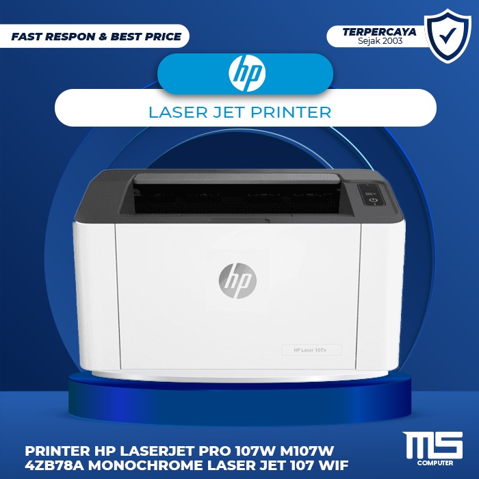 Jual Printer HP Laserjet M107W / Printer Laserjet HP M107W Wireless ...