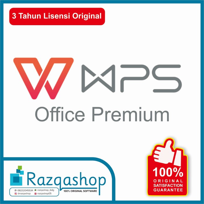 Jual WPS Office Premium 3 Years Original | Shopee Indonesia