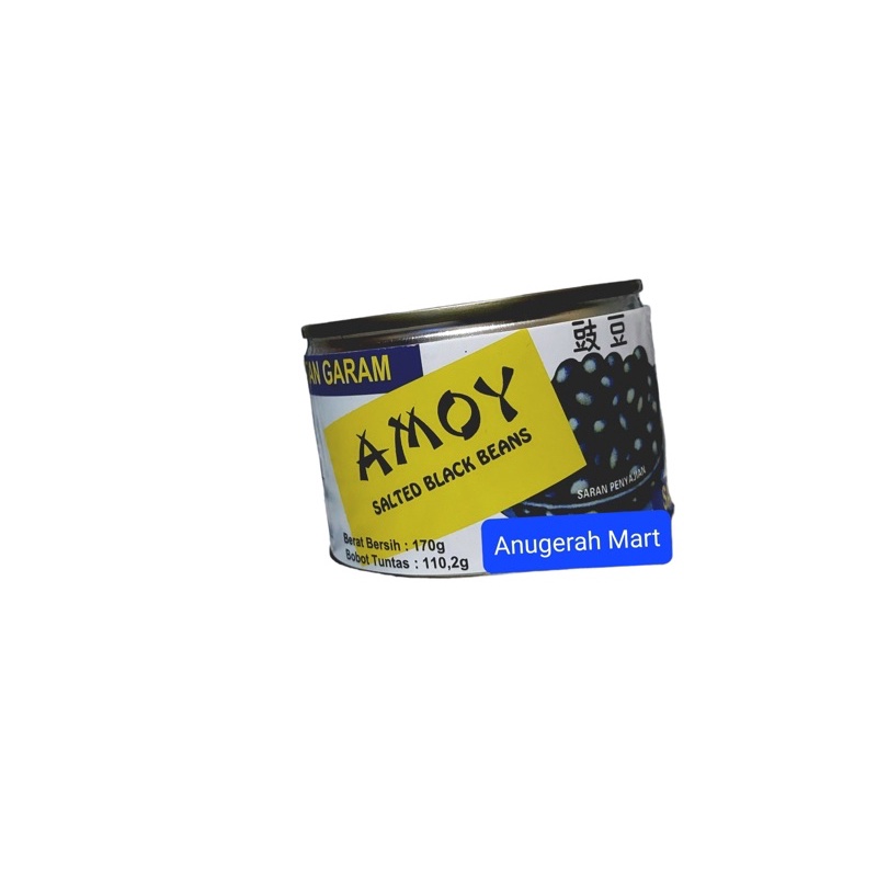 Jual Kacang Hitam Kaleng / TTS Amoy Black Beans 170gr | Shopee Indonesia