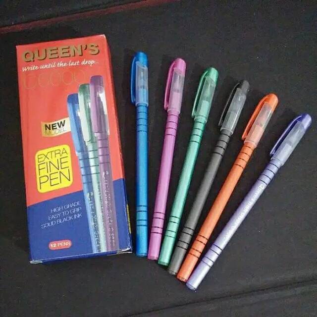 Jual Pena QUEEN - Extra Fine Pen C6000 (PER BATANG) | Shopee Indonesia