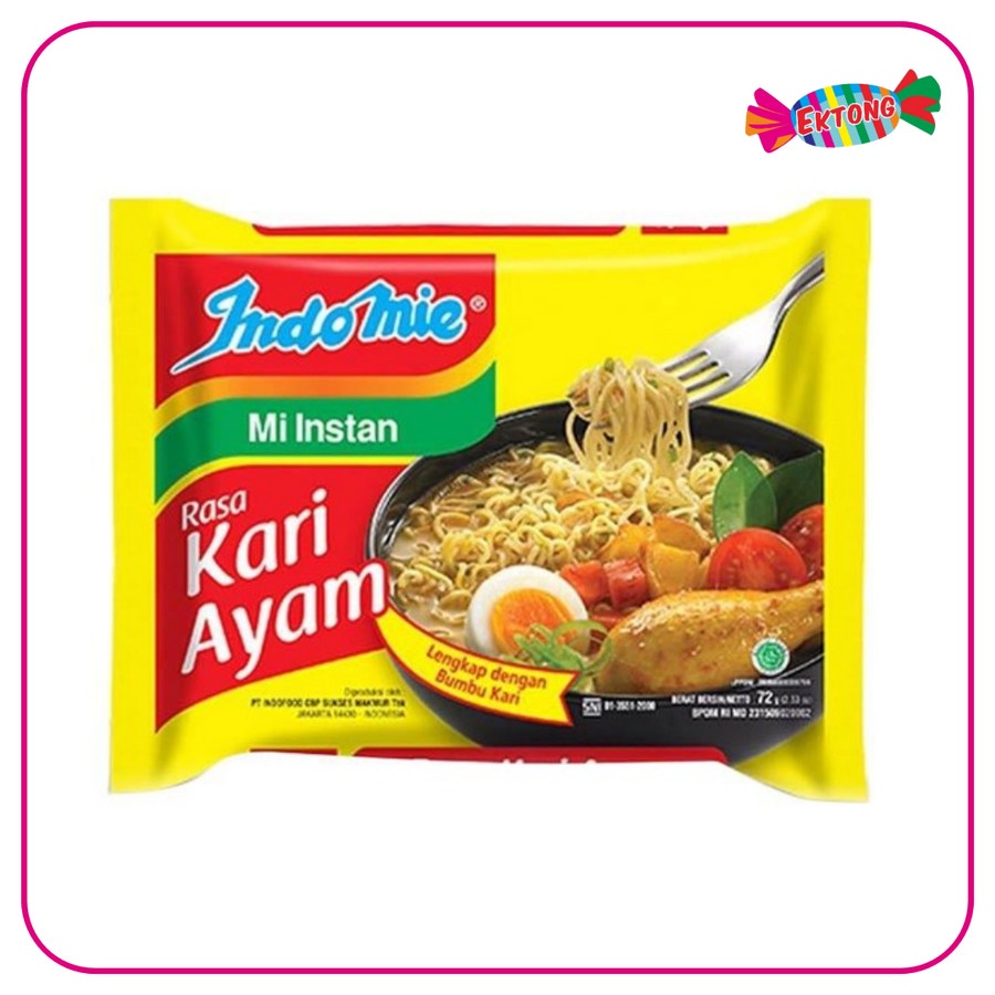 Jual INDOMIE KARI AYAM 72 GR | Shopee Indonesia
