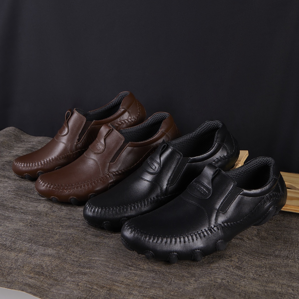 Jual SEPATU PRIA KULIT CASUAL LEE GONEN SEPATU PRIA KEKINIAN SEPATU ...