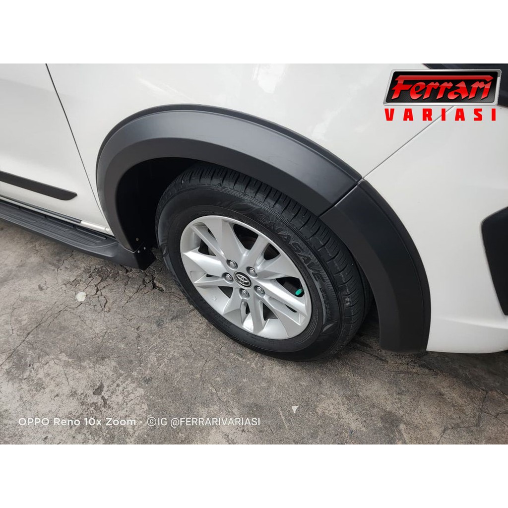 Jual Over Fender trim / spakboar model ori design mobil innova reborn ...