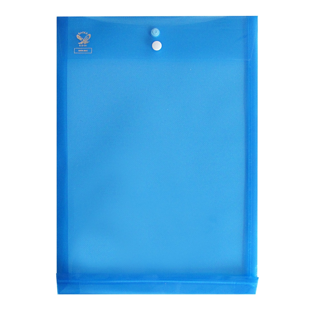 Jual Map Plastik Kancing F4 EAGLEFiles Bening Punggung Data Bag ...