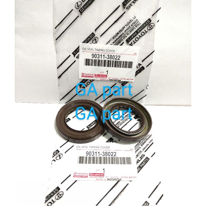Jual oil seal crankshaft depan timing cover kijang 4k 5k 7k super ...