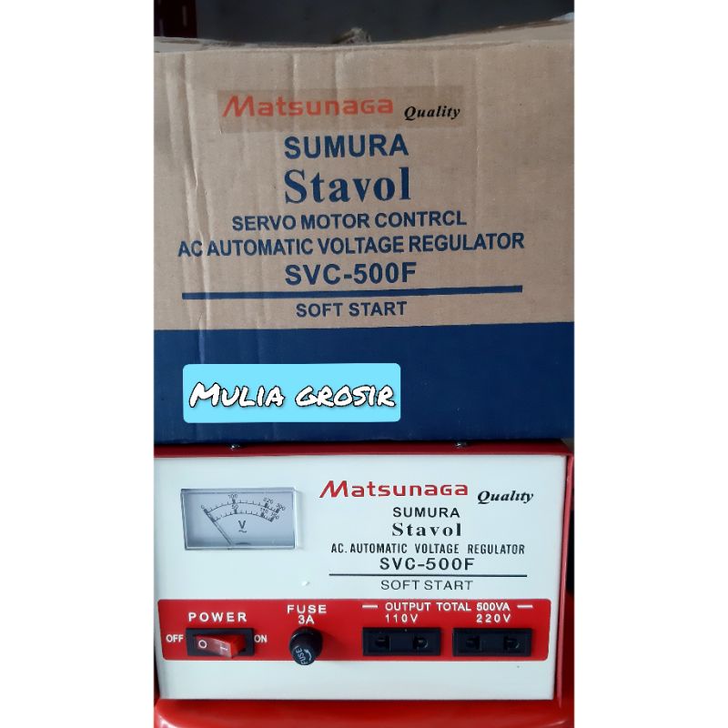 Jual Stavolt Matsunaga Sumura 500VA,1000VA ,1500VA Stavol | Shopee ...