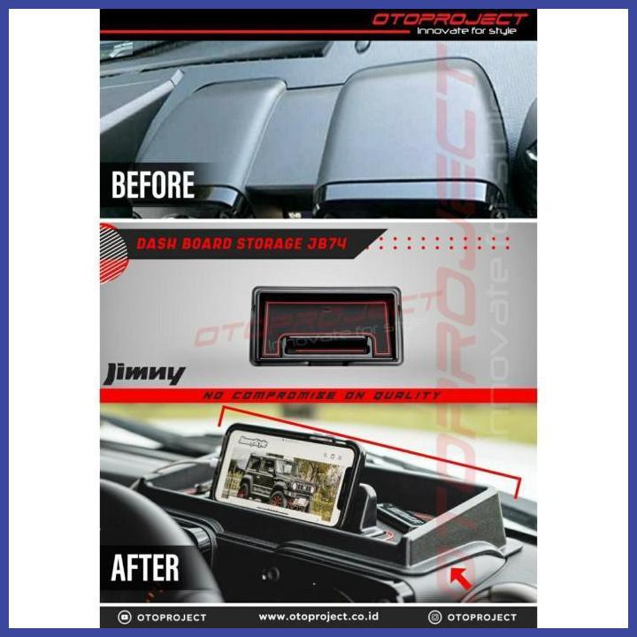 Jual Dashboard Storage Suzuki Jimny Jb74 Tatakan Dashboard Jimny 2019 | Shopee Indonesia