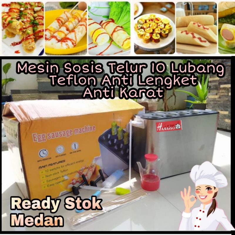 Jual Termurah MEDAN Hanaiso Sostel Egg Sausage Mesin Sosis Telur SOSTEL ...
