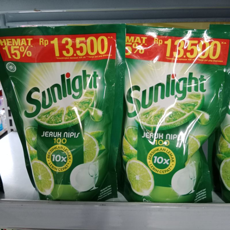 Jual SUNLIGHT LIME PCH 560 ML. | Shopee Indonesia