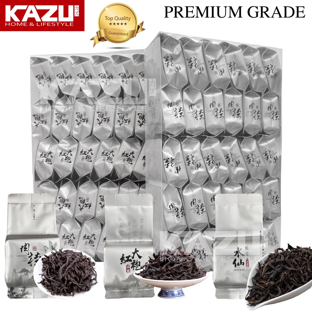 Jual KAZU CHINESE TEA PREMIUM T09 SHUI XIAN DAHONGPAO ROU GUI 300GR ...