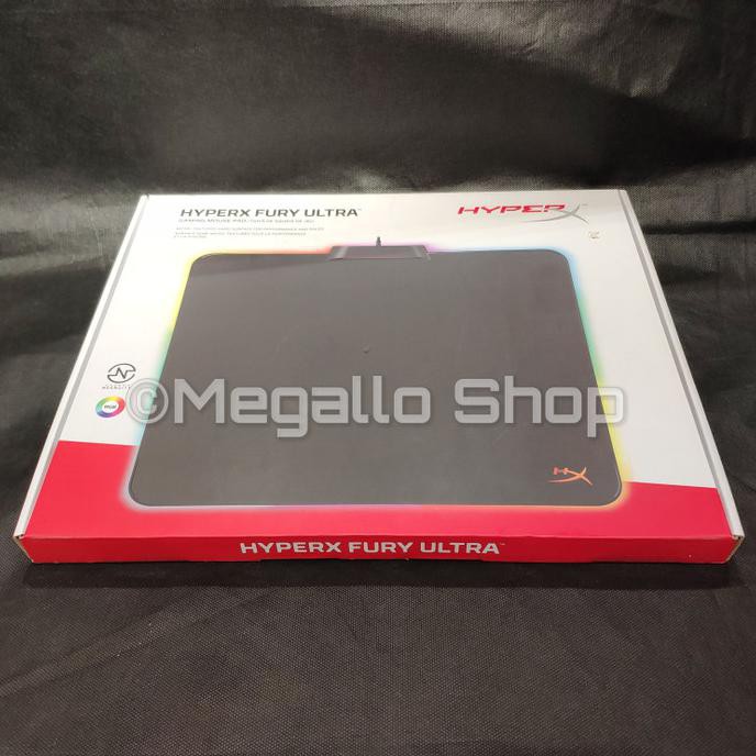 Jual HYPERX FURY ULTRA RGB MOUSEPAD GAMING GARANSI RESMI - HITAM ...