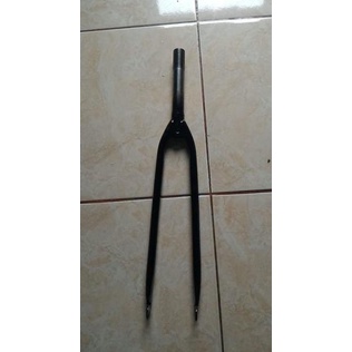 Jual fork fixie 700c standard ulir hitam/fork fixie 700 c lokal ...