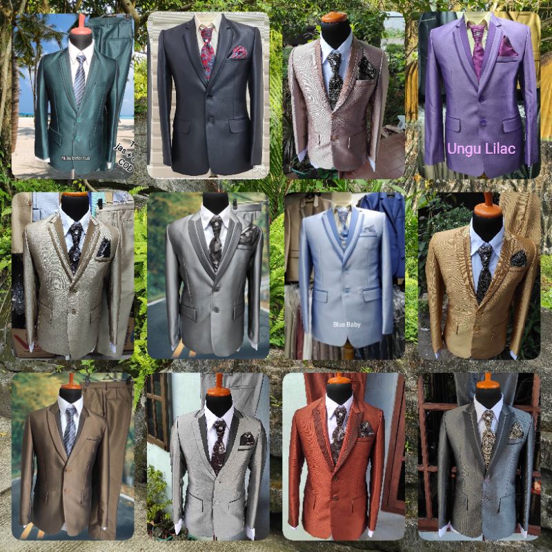 Jual 1 stel jas semi woll jas pengantin jas manten jas nikah jas akat ...
