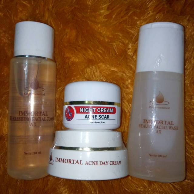 Jual Immortal paket Acne Scar ( bopeng ) | Shopee Indonesia