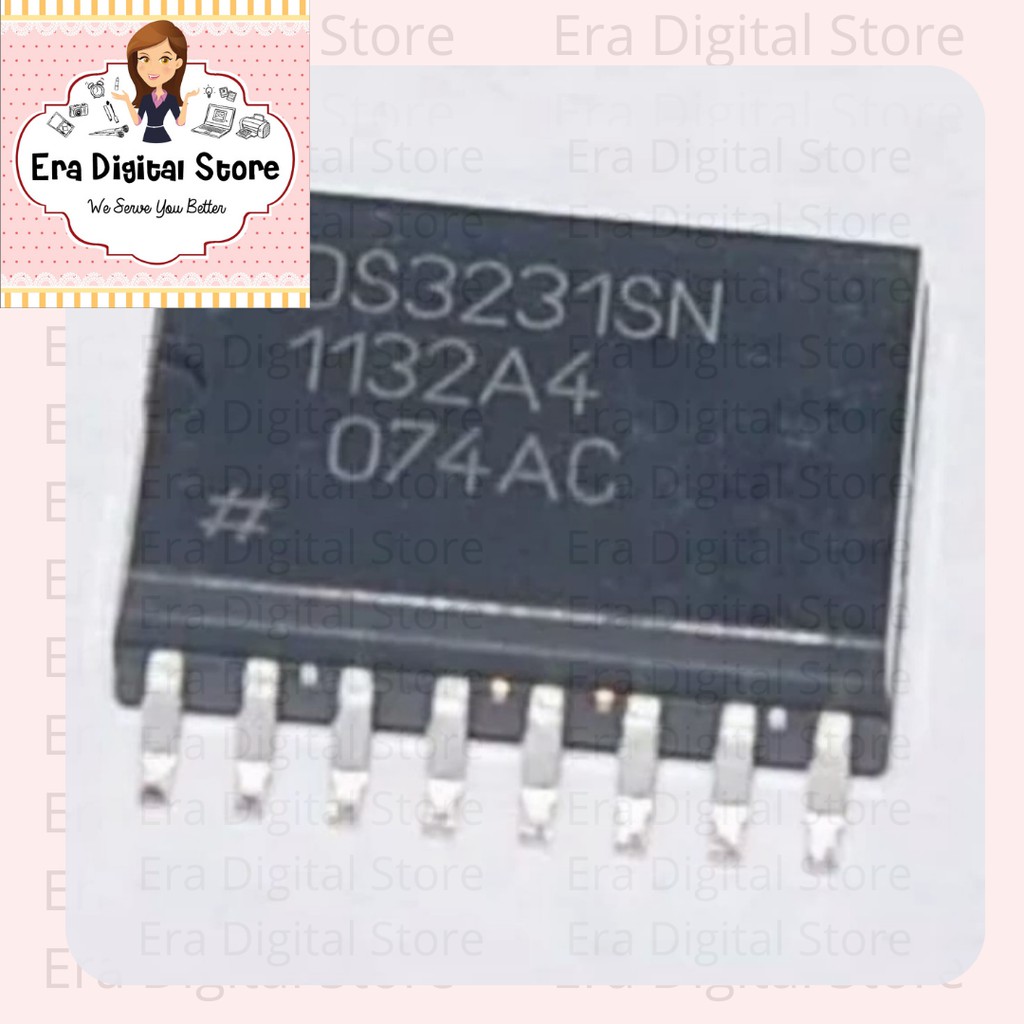 Jual DS3231SN DS3231 DS3231N SOP-16 Realtime IC | Shopee Indonesia