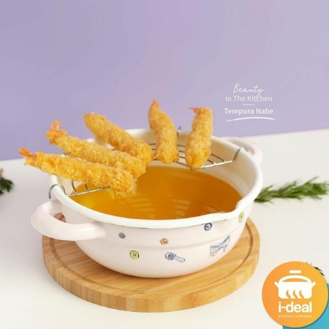 Jual PANCI CHEFINA Beauty In The Kitchen TEMPURA NABE Soft PINK 20 cm ...