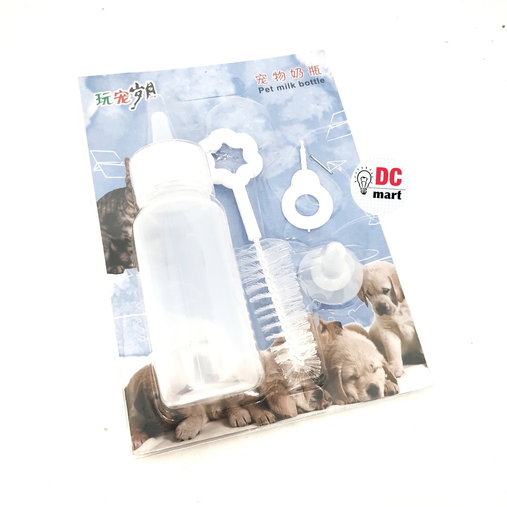 Jual PET MILK BOTTLE / Botol Susu Hewan 1 SET | Shopee Indonesia
