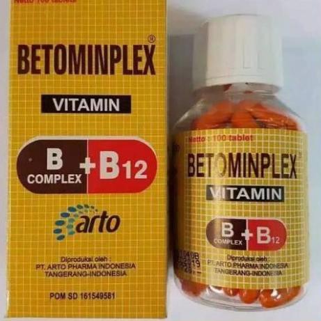 Jual Vit. Betominplex B+B12 B Complex - Kaplet / (Isi 2) | Shopee Indonesia
