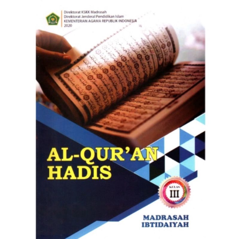 Jual Buku Siswa Al-Quran Hadis Kelas 3 MI Revisi k13 Kemenag | Shopee Indonesia