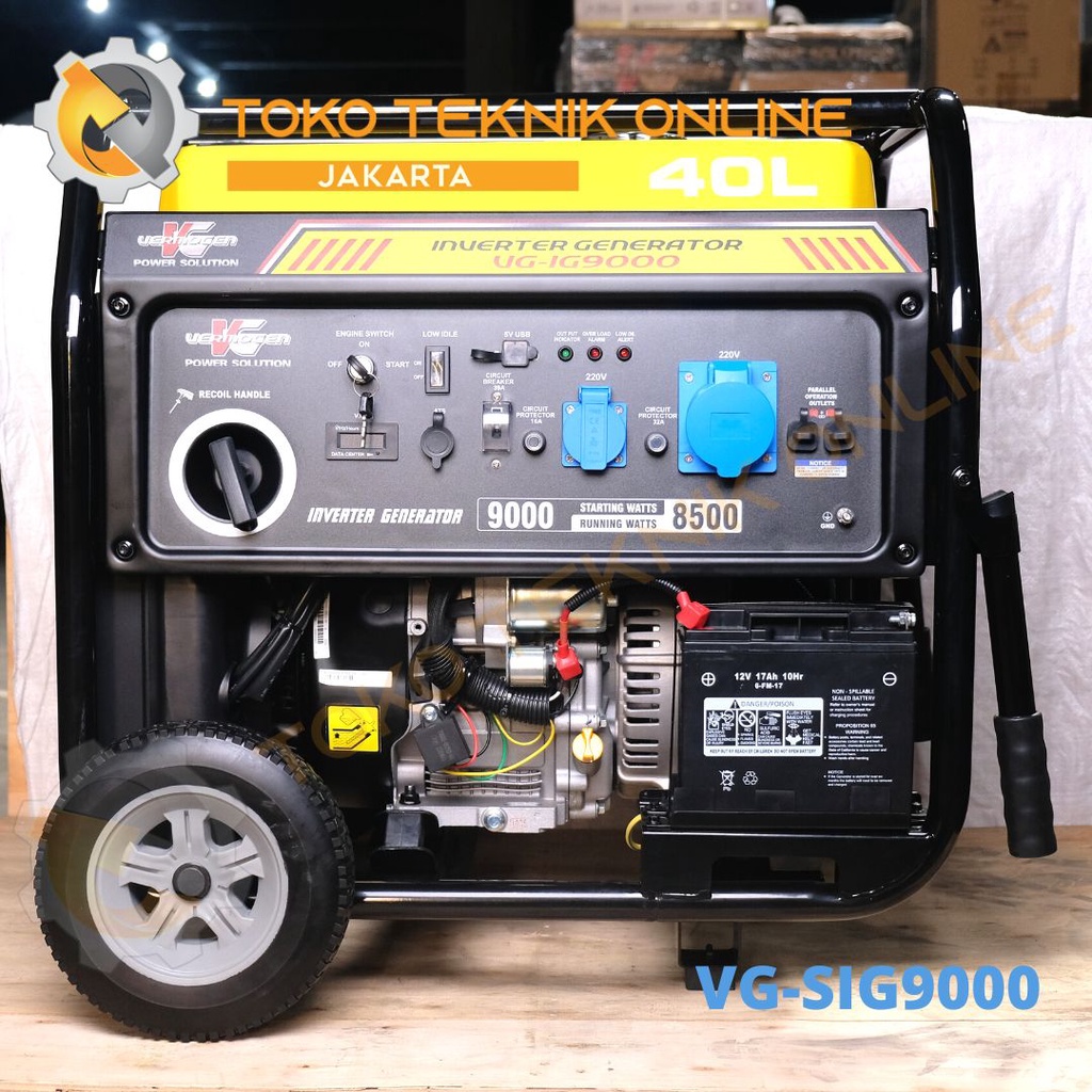 Jual Genset Inverter Tipe OPEN / Generator Inverter - 9000 Watt ...