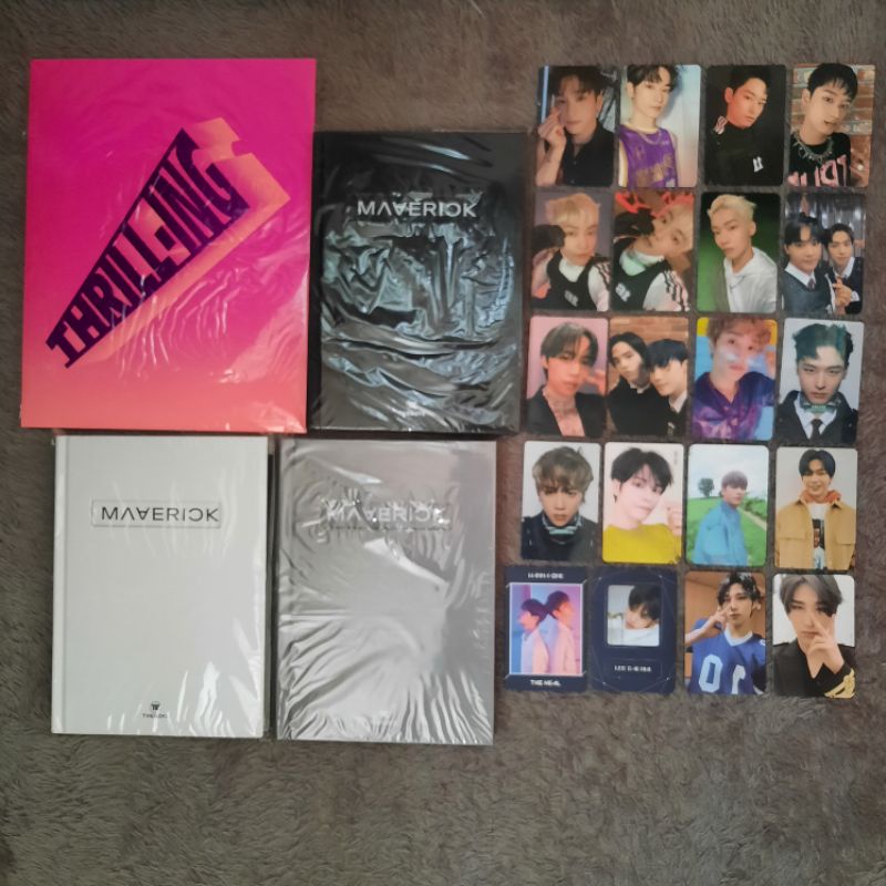 Jual the boyz cravity x1 wanna one just be pc photocard album | maverick thrill-ing the stealer ...