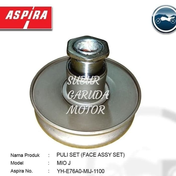 Jual PULLY ONLY MIO J MIO GT LAMA X RIDE PULI SET MERK ASPIRA KUALITAS ...