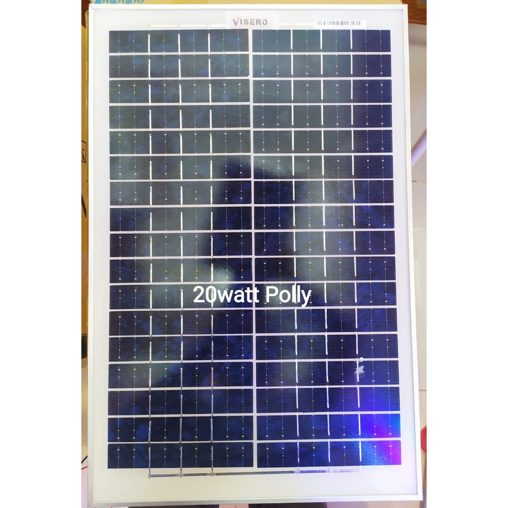 Jual Solar Panel Surya Solar Cell 20WP 20 WP 20 Watt 20watt 20 W Poly ...