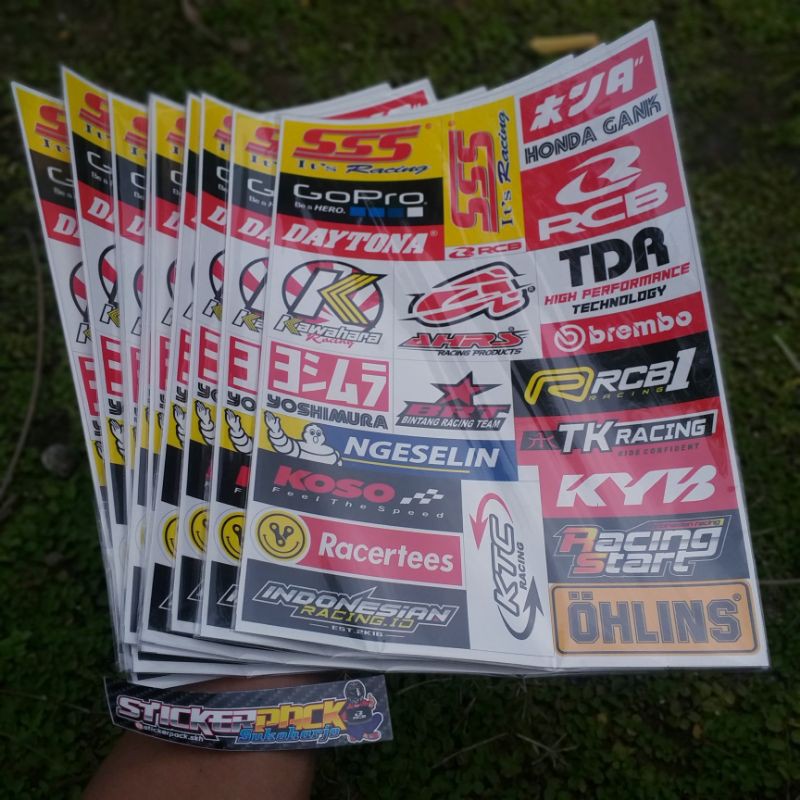 Jual STICKER PACK RACING | Shopee Indonesia
