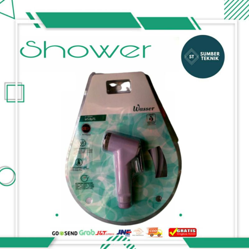 Jual Jet Shower Bidet Wasser WS 89TS Original Semprotan Cebok Toilet ...