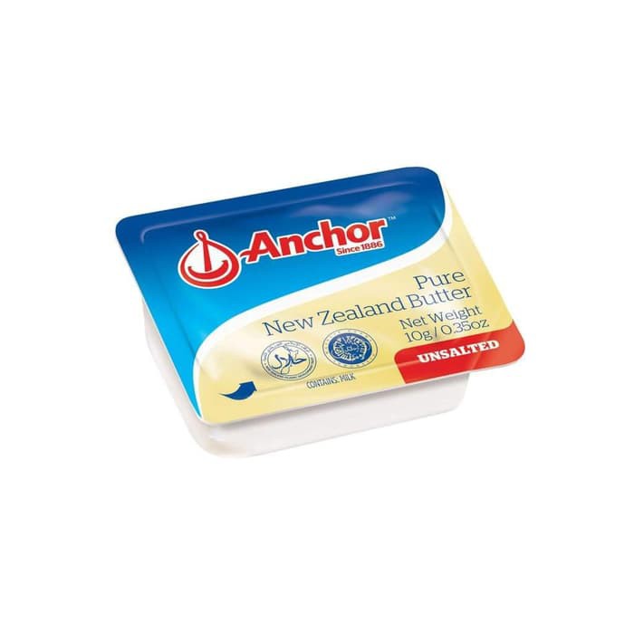 Jual ANCHOR UNSALTED BUTTER MINI | ISI 10 PCS | BUTTER MPASI | LEMAK ...