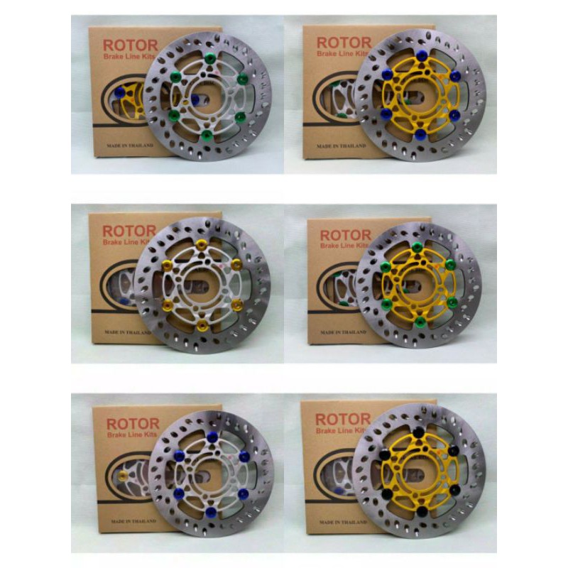 Jual DISC PIRINGAN CAKRAM ROTOR 3 DIMENSI 220MM NOUVO XRIDE JUPITER MX ...