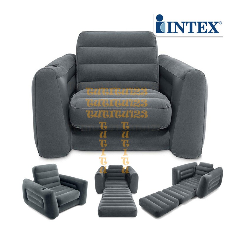 Jual Intex Sofa Kasur Angin Lipat Single | Shopee Indonesia