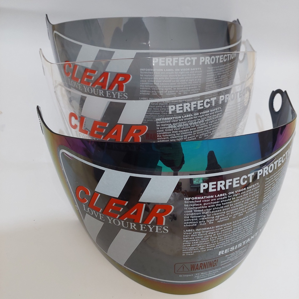 Jual Kaca Helm MDS Protector / MDS Vento / BMC Inova / V100 merk Clear ...
