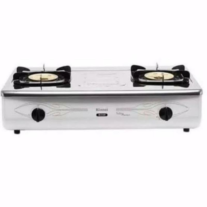 Jual Kompor Gas RINNAI RI-712T (2TUNGKU+BURNER BESAR+API LILIN ...