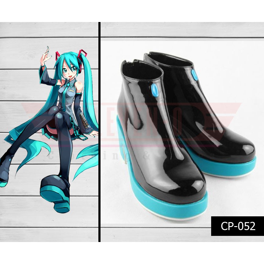 Jual Sepatu Cosplay Vocaloid Hatsune Miku | Shopee Indonesia