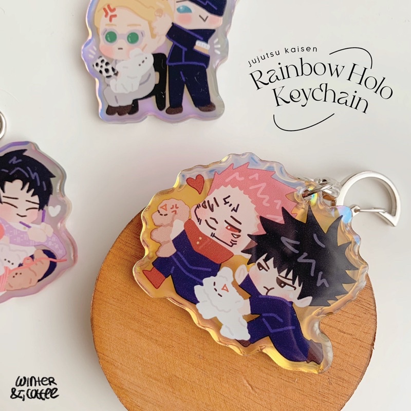 Jual JUJUTSU KAISEN PAIRS Holo Epoxy & acrylic Keychain | Shopee Indonesia