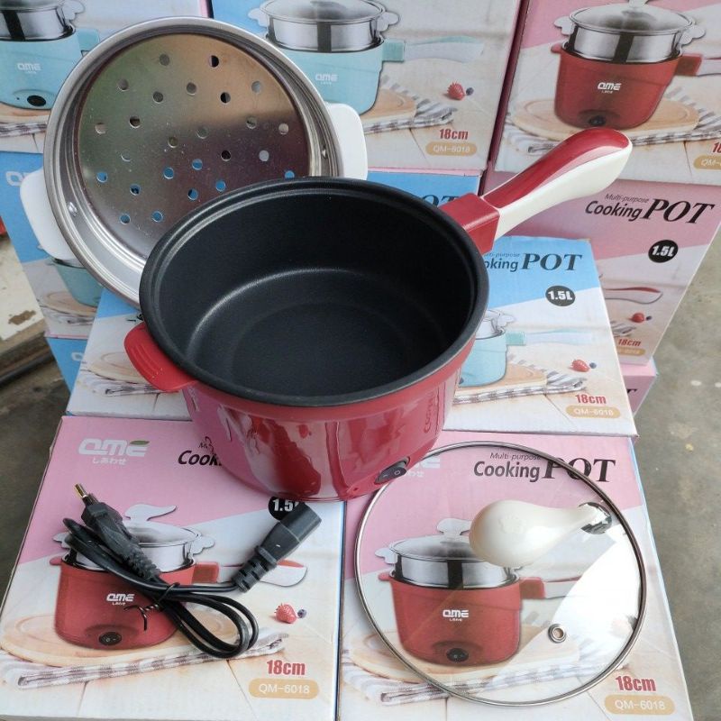 Jual Panci listrik serbaguna 1,5 liter panci elektrik cooking pot multi ...