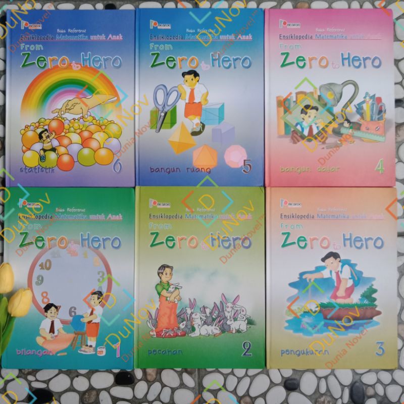Jual PAKET BUKU REFERENSI ENSIKLOPEDIA MATEMATIKA UNTUK ANAK : FROM ZERO TO HERO ( Hardcover ...
