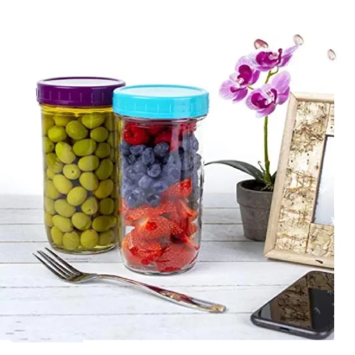 Jual GROSIR - Wadah Kaca Serbaguna - Tempat Bumbu Kaca - Kitchen ...