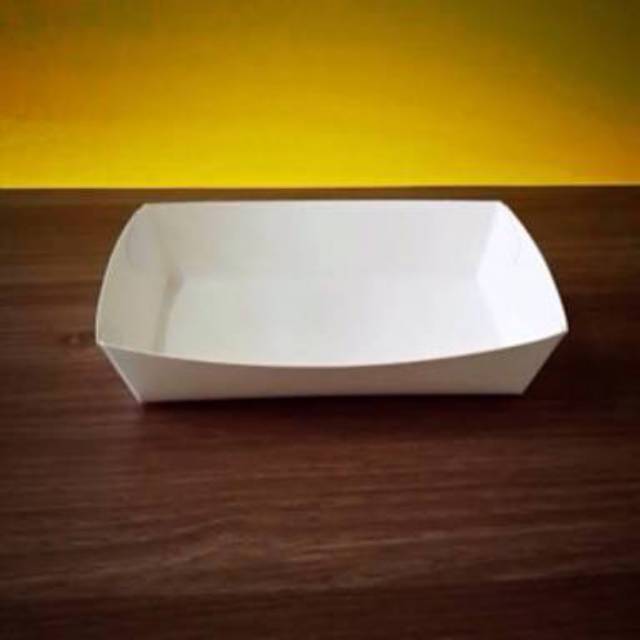 Jual (ISI 50PCS) Paper Tray Bento Tanpa Tutup/ Lunch Box Kertas/ Food ...