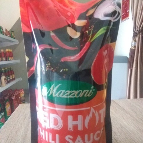 Jual Mazzoni Saus Lada Hitam 1kg Red Hot Chili Sauce Saus Barbaque ...
