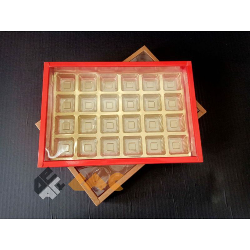 Jual Box nastar /assorted cookies merah gold (per 6pcs) | Shopee Indonesia