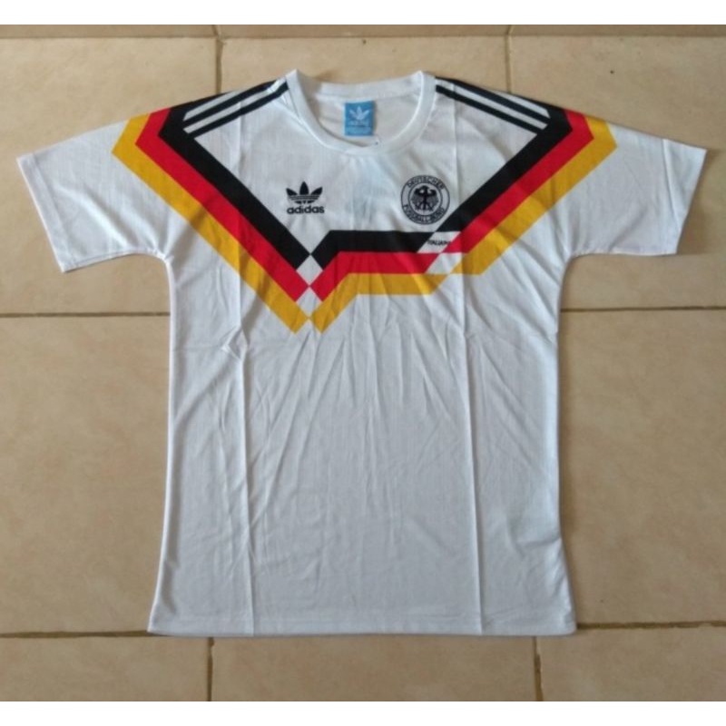 Jual JERSEY JERMAN HOME RETRO 90 1990 GERMANY KLASIK CLASIC GO GRADE ...