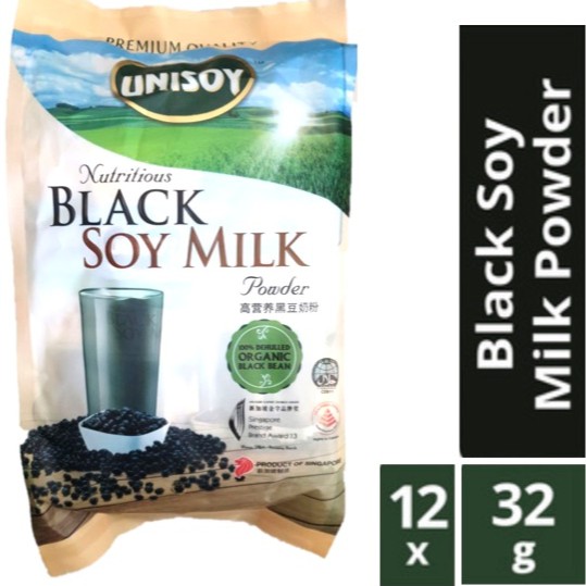 Jual Unisoy Black Soy Milk -- Bubuk Instant Susu Kacang Hitam ...