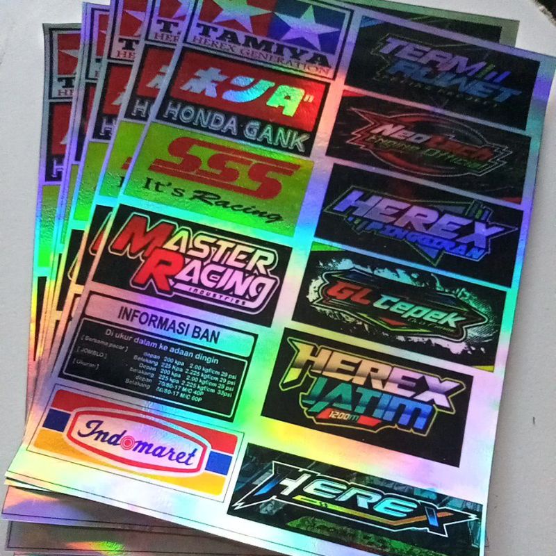 Jual sticker herex hologram | Shopee Indonesia