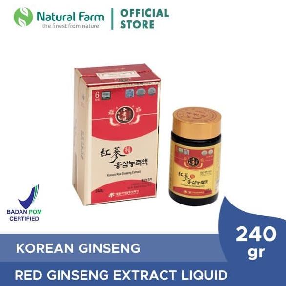 Jual Korean Ginseng - Red Ginseng Extract Liquid 240gr | Shopee Indonesia