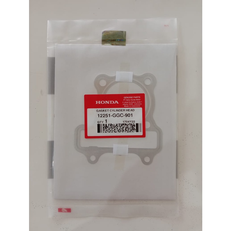 Jual Packing Kop Gasket Cylinder Head PAK COP Honda Beat Scoopy Spacy ...